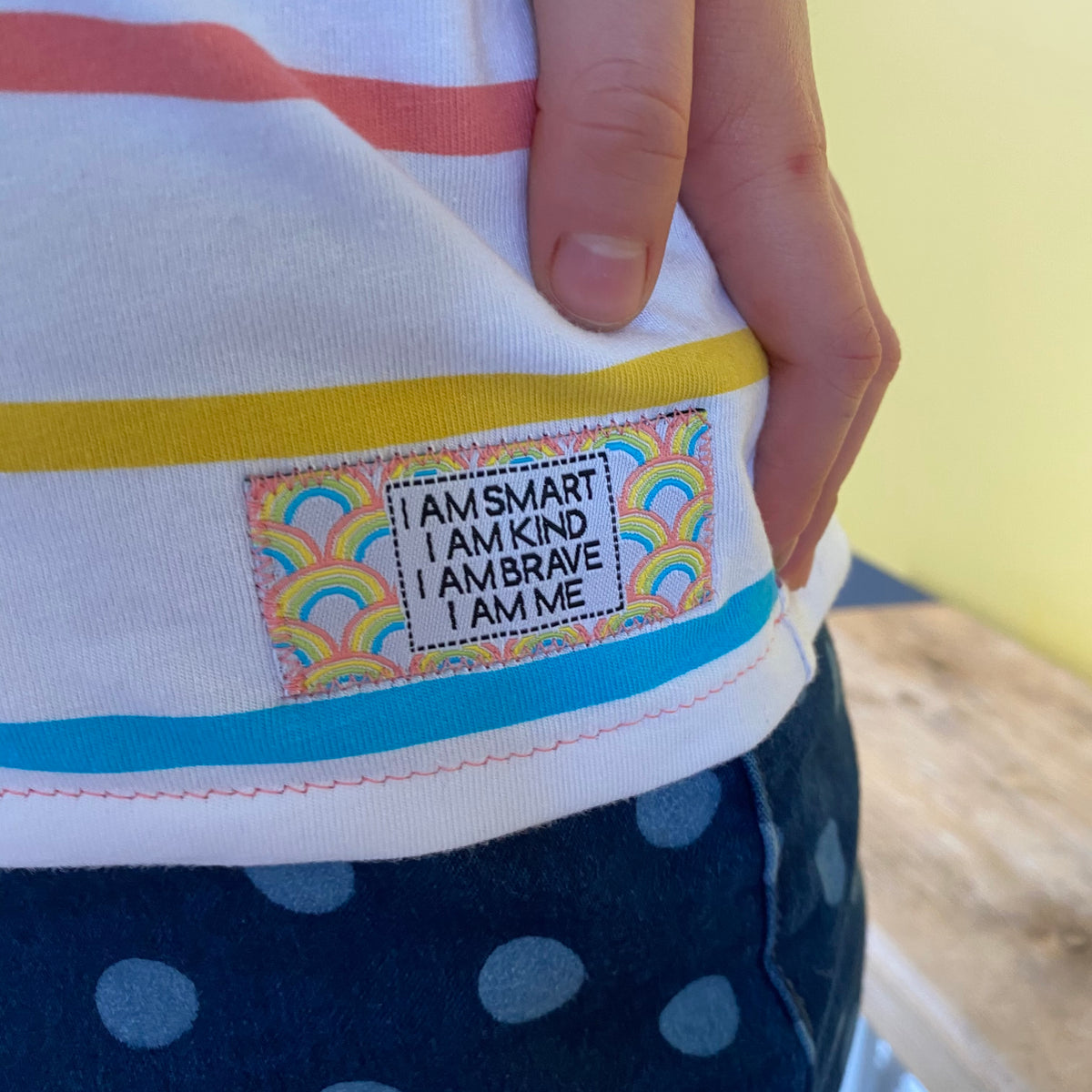 I AM ME Pack of 6 sewing labels – Little Rosy Cheeks UK